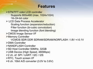 An Overview of Arm-9 32-bit MCU TMPA910 Series | PPT | Computer ...