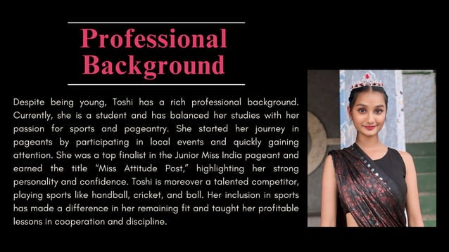 MISS TEEN NAGPUR 2024 - WINNER TOSHI KOTANGALE | PPT