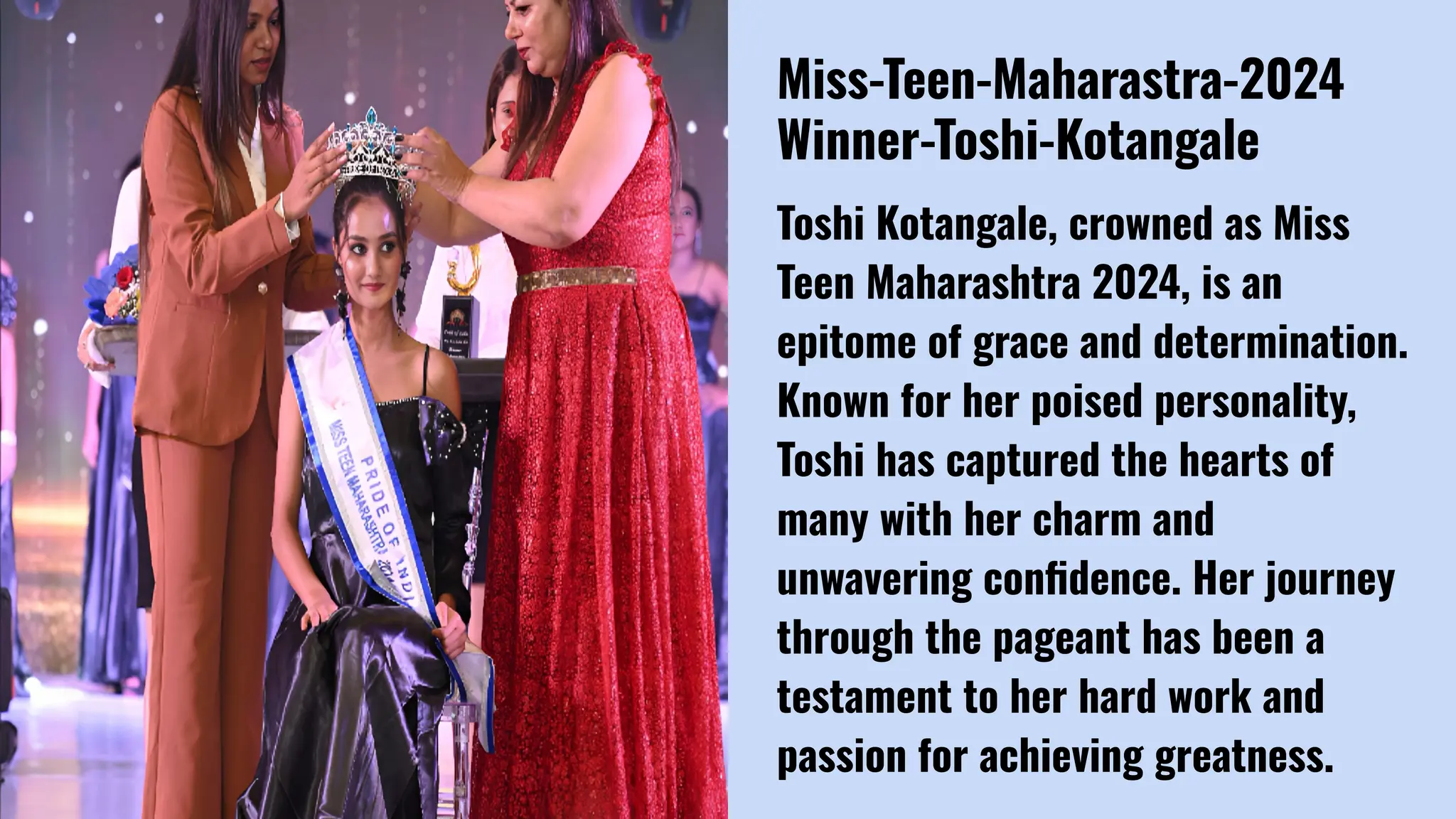Miss-Teen-Maharastra-2024-Winner-Toshi-Kotangale | PPT