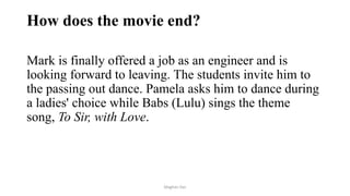 To sir with love (1967) | PPTX