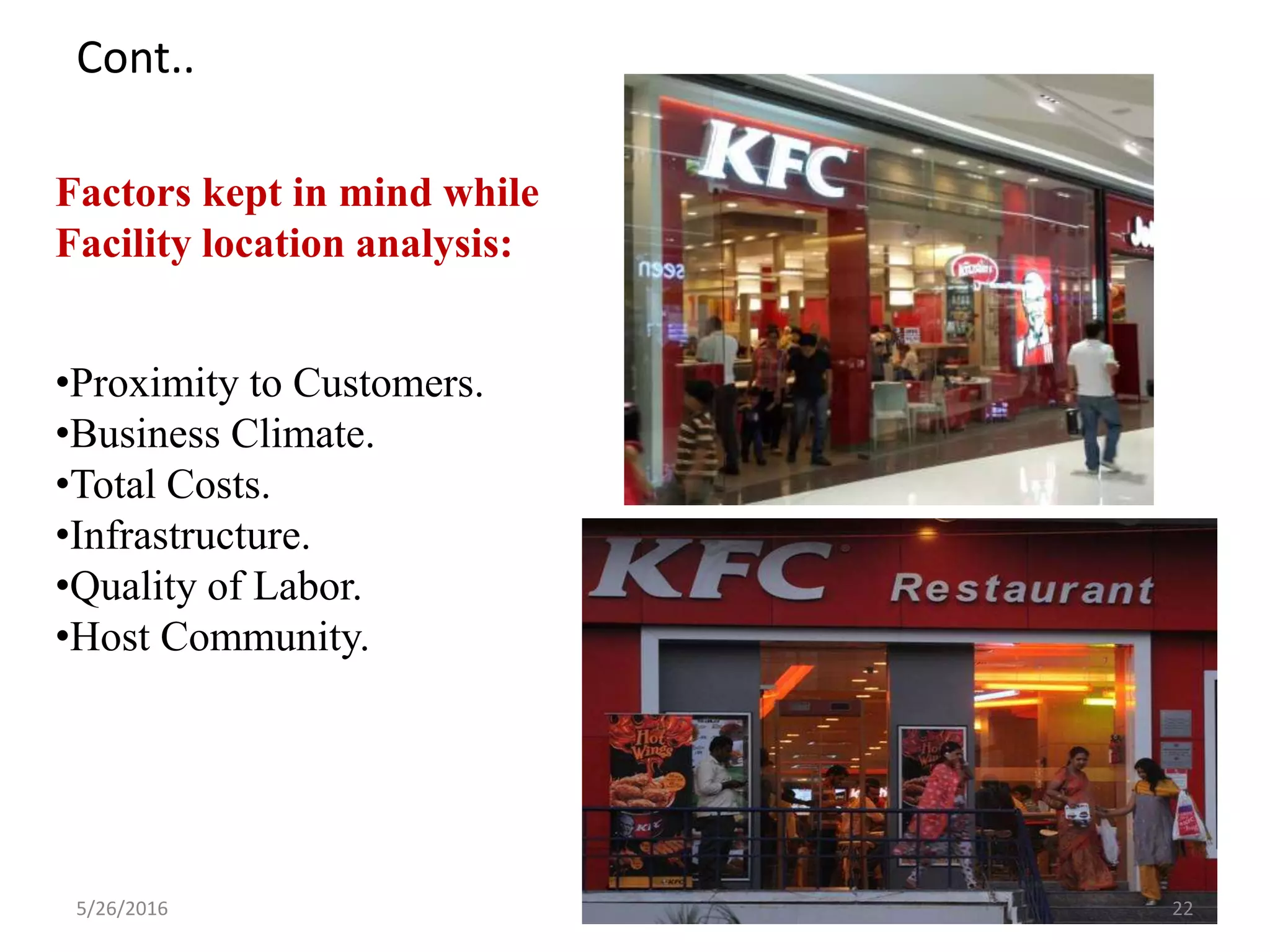 Operations strategies of KFC | PPTX