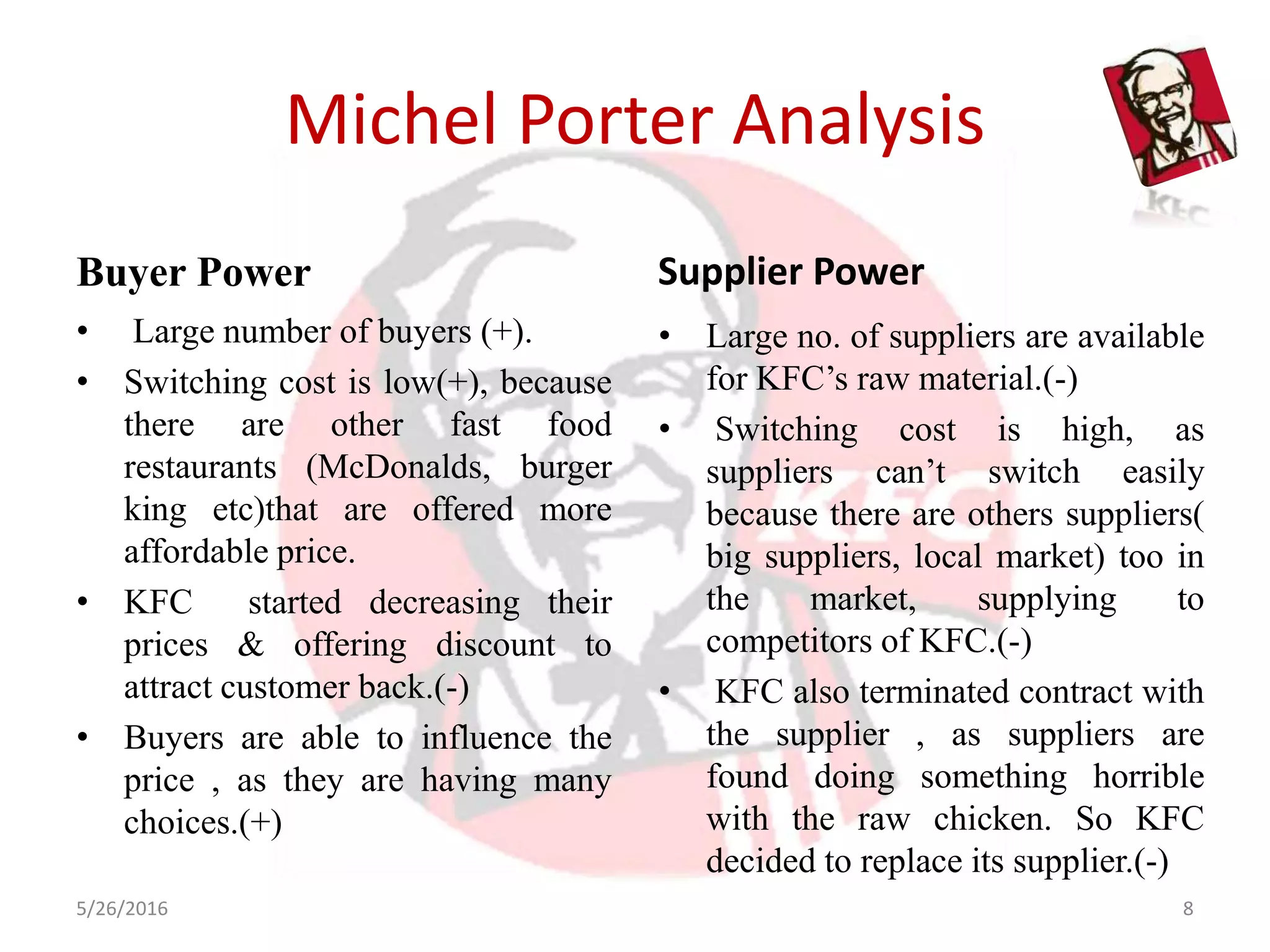 Operations strategies of KFC | PPTX