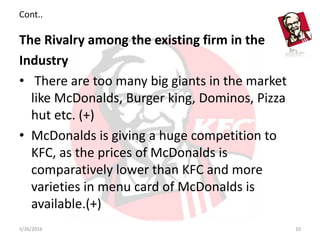 Operations strategies of KFC | PPTX
