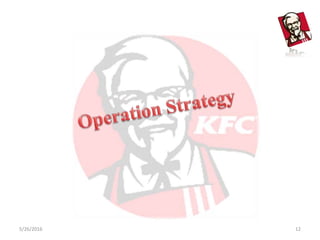Operations strategies of KFC | PPTX