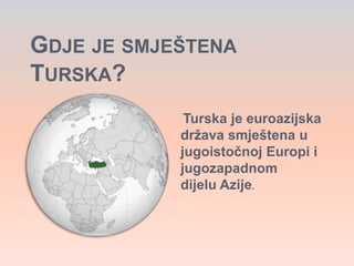 Kviz o Turskoj | PPT