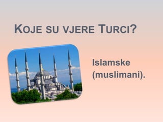 Kviz o Turskoj | PPT