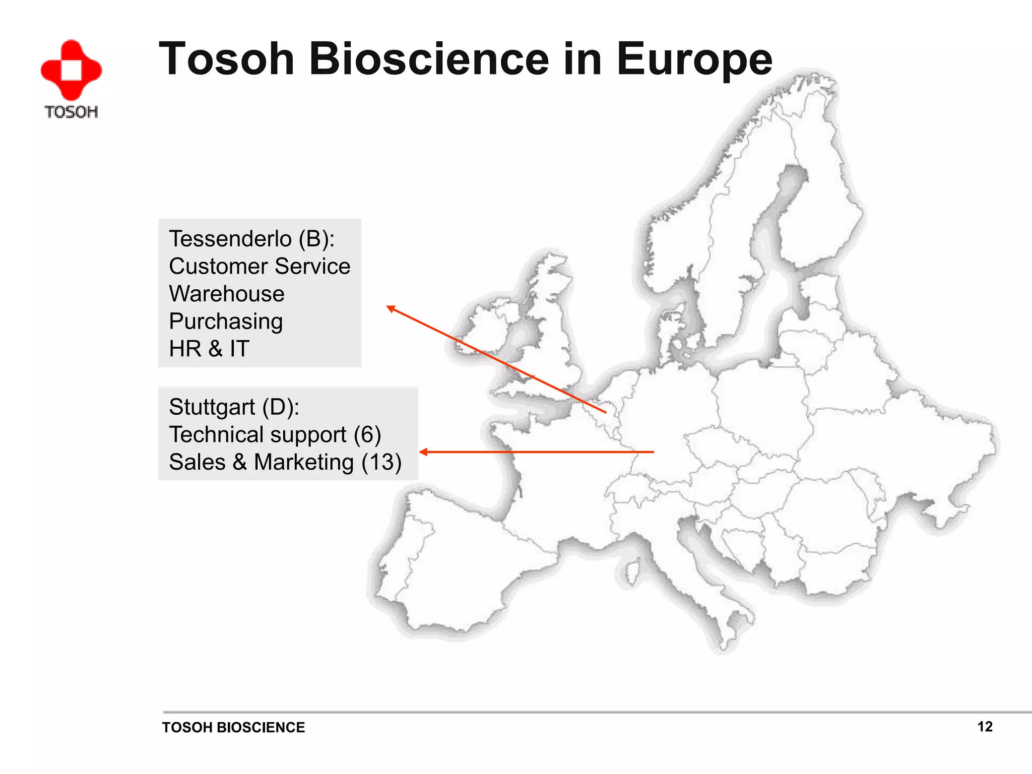 Tosoh Bioscience About Us 11c Linkedin | PPTX