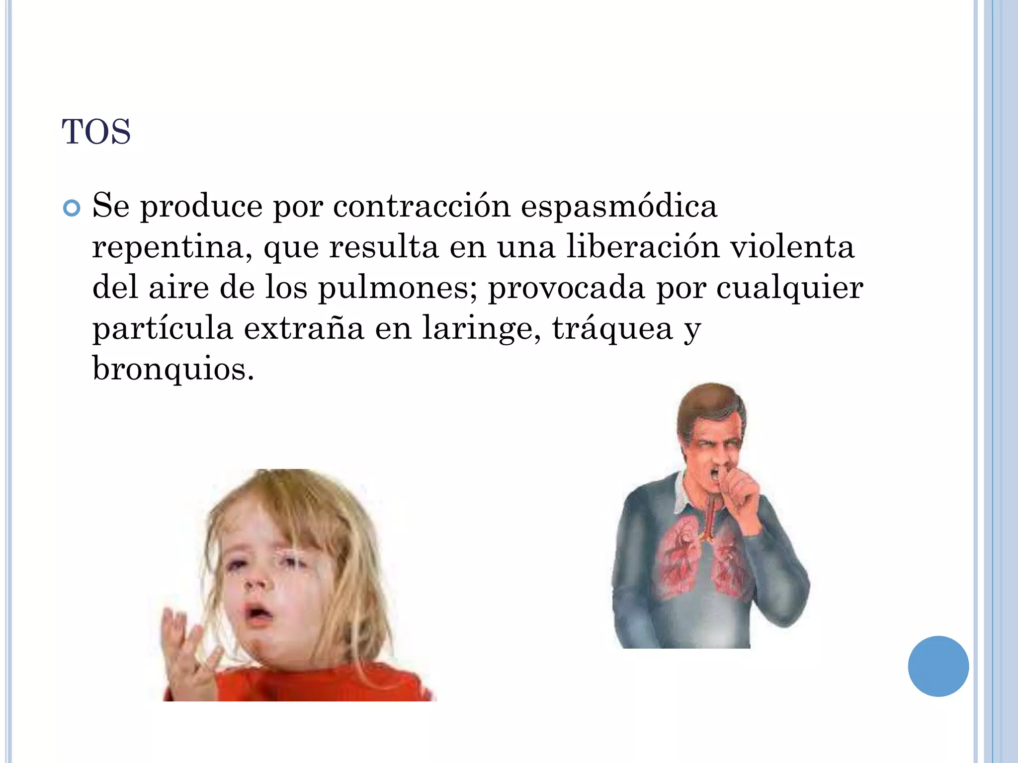 Tos provocada y tos dirigida | PPTX
