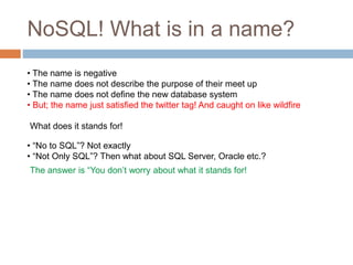 To SQL or NoSQL, that is the question | PPT