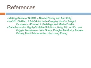 To SQL or NoSQL, that is the question | PPT