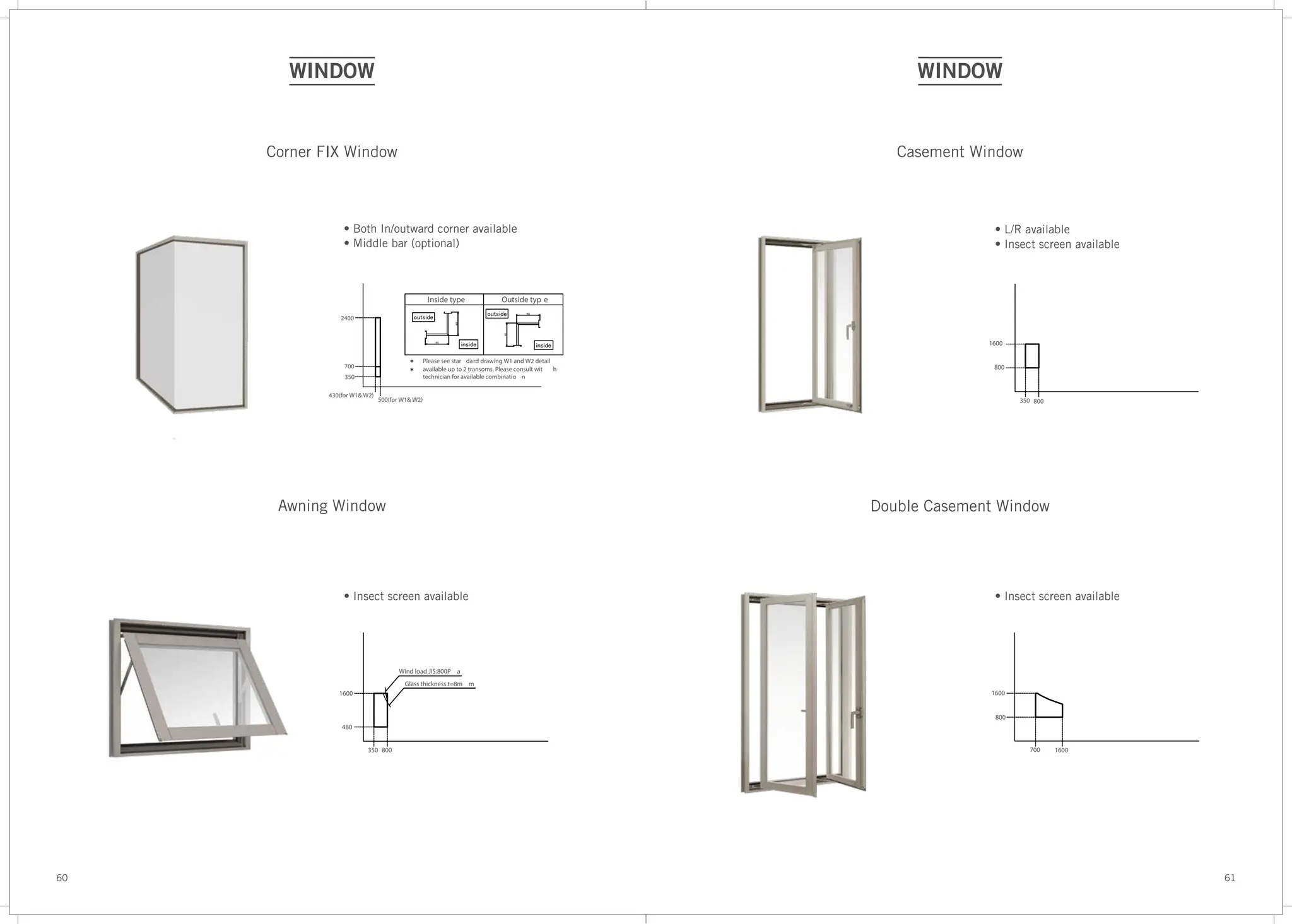 TOSTEM PROJECT BROCHURE, PRE ENGINEERED ALUMINIUM WINDOWS | PDF