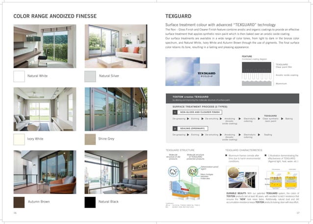 TOSTEM PROJECT BROCHURE, PRE ENGINEERED ALUMINIUM WINDOWS | PDF | Construction Industry | Industries