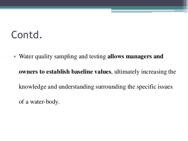 To study in detail about use of water testing kit. | PPTX