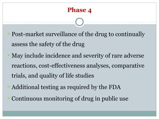 To study new drug registration process in u.s | PPT