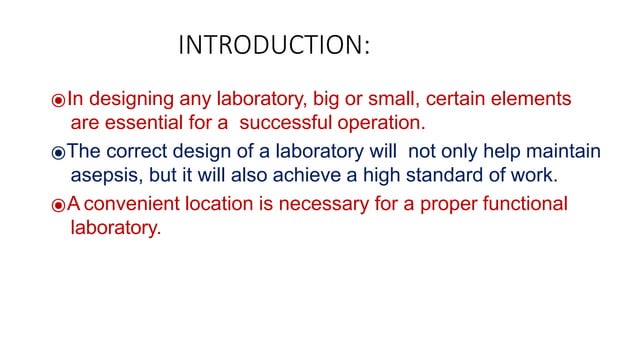 To study plant tissue culture laboratory design and set up | PPTX ...