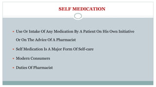 To study self medication habits among people in nagpur part of central ...