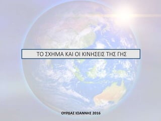 To sxima kai kinisis tis gis | PPT