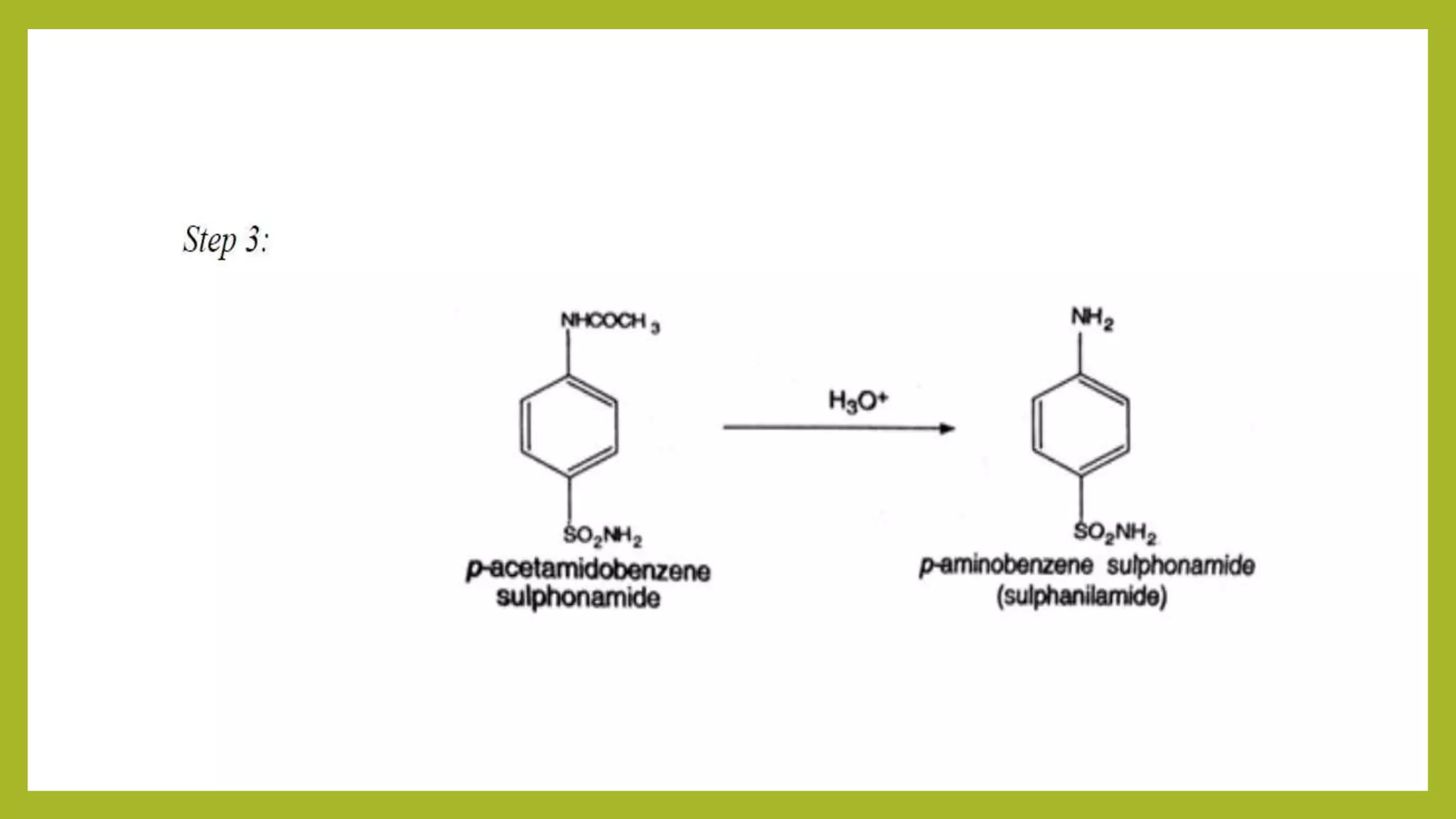 To synthesize and submit sulphanilamide | PPTX