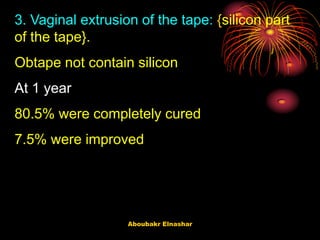 Transobturator tape | PDF