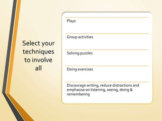 ToT- Training for Trainer | PPTX