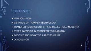 TOT.pptxtechnogy transfer intellectual property | PPTX