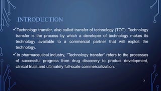 TOT.pptxtechnogy transfer intellectual property | PPTX