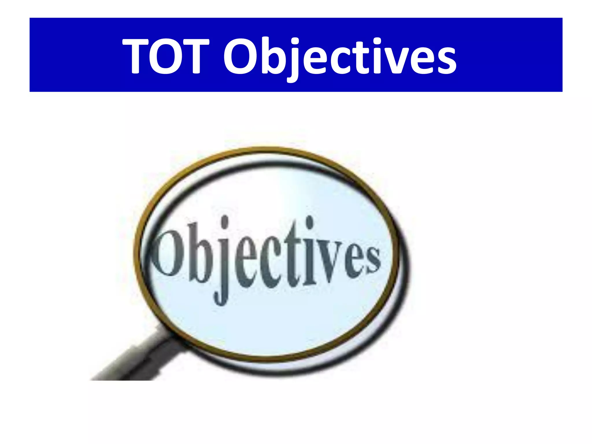 1st TOT workshop by DR.Mohamed Ayman | PDF