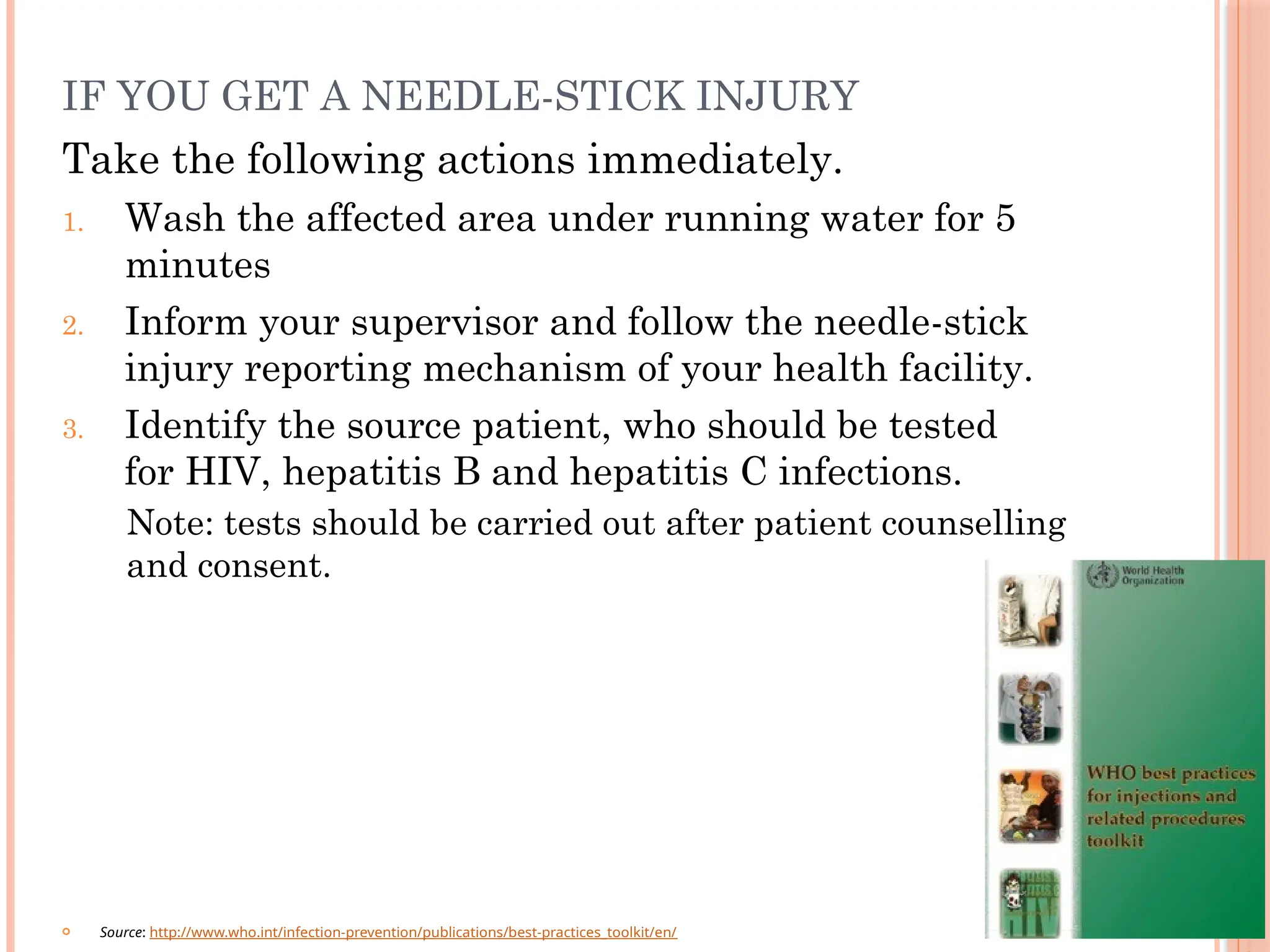 Safe Injection practices- Aseptic techniques and Clean and sterile ...