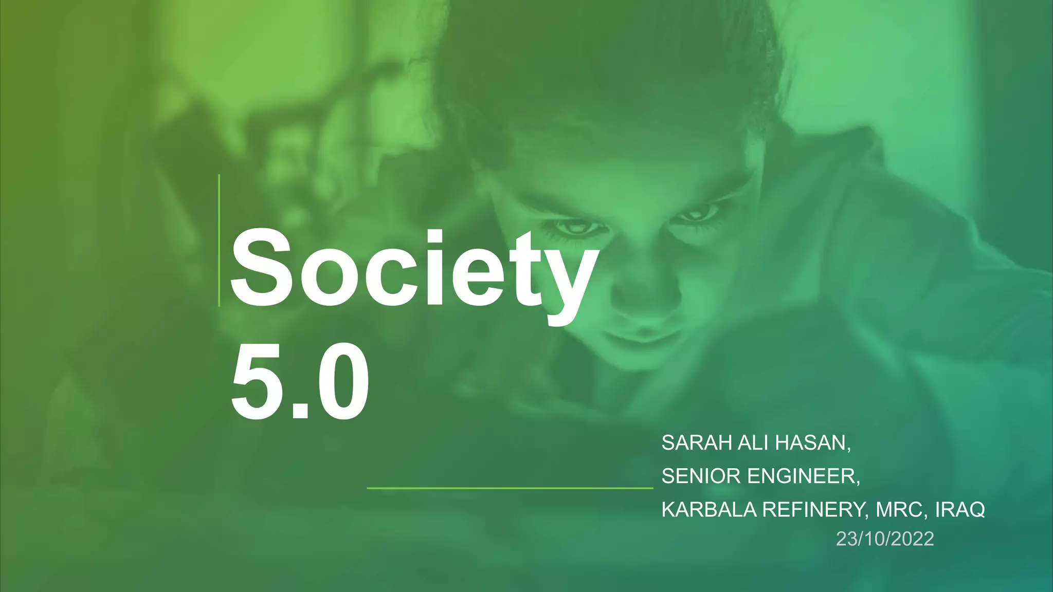 Introduction to Society 5.0/ INdustry 5.0 .pptx