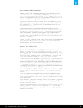 Nielsen´s Total Audience Report | PDF