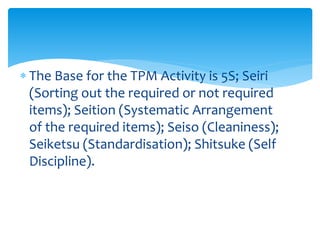 Total productive-maintenance | PPTX