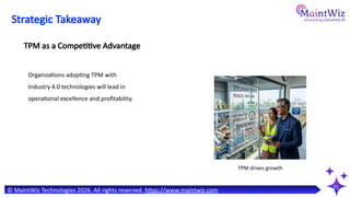 Total Productive Maintenance (TPM) in Industry 4.0: A CXO Guide to ...