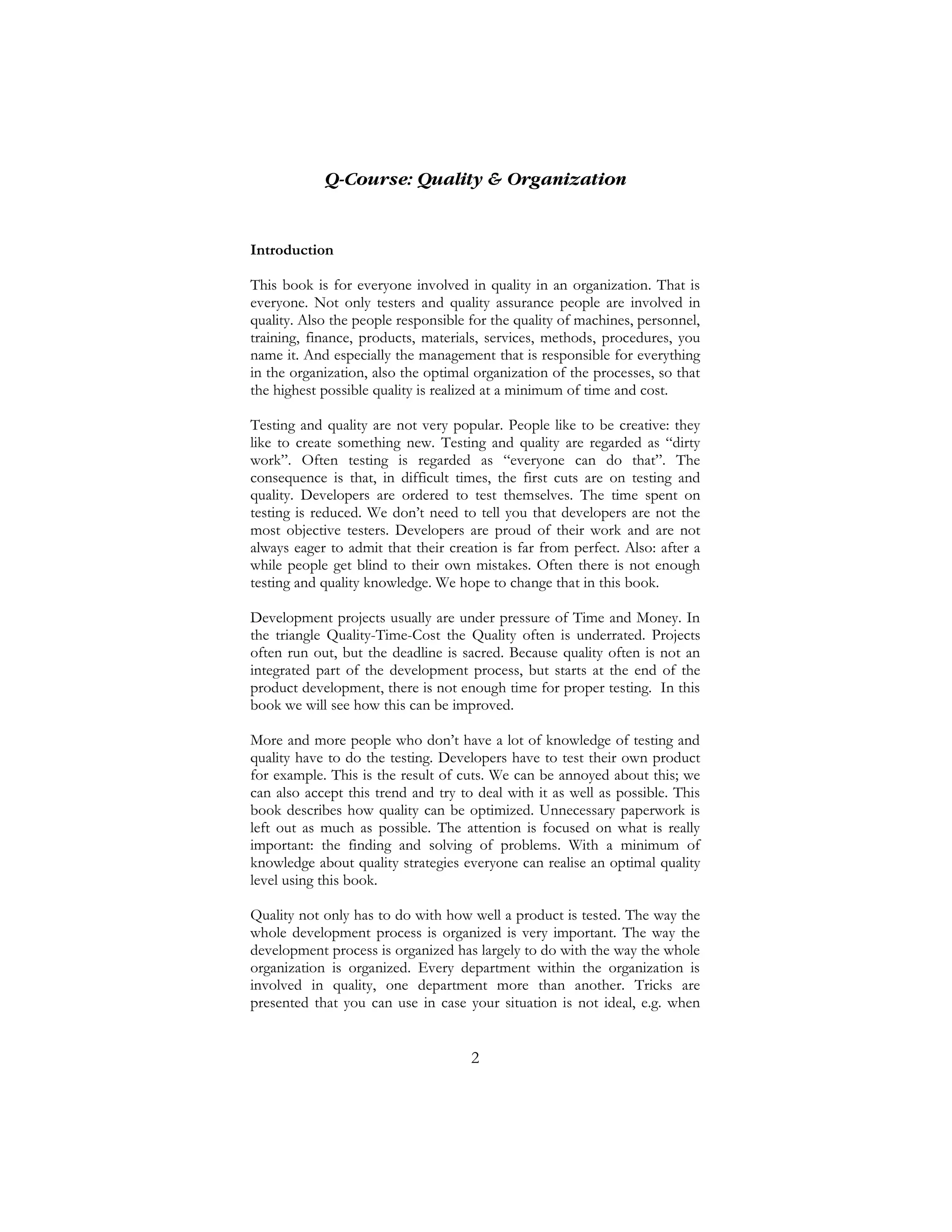 Total Quality Management TQM | PDF