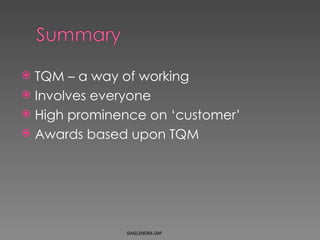 Total quality-management-tqm | PPT