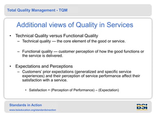 Total quality-management-tqm | PPT | Business | Business and Finance