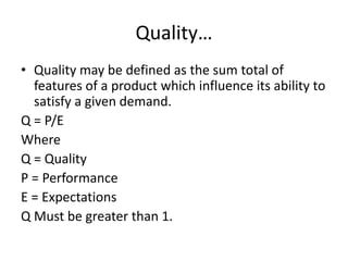 Total quality-system | PPT