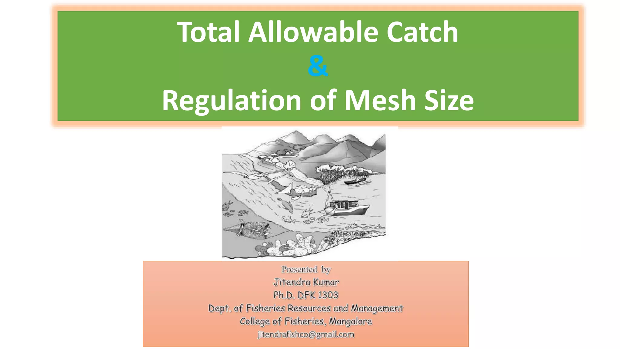Total allowable catch | PPTX