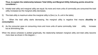 Total and Marginal Utility, Law of Equi-Marginal Utility | PPT