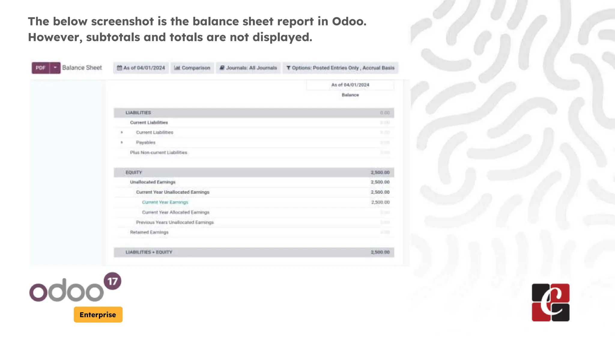 Total and Subtotal in Reports in Odoo 17 | PPTX