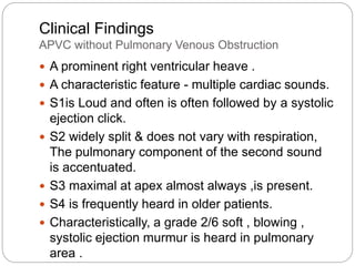 Total anomalous pulmonary venous connection | PPTX