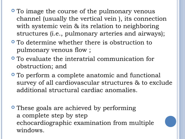 TOTAL ANOMALOUS PULMONARY VENOUS CONNECTION (TAPVC) | PPT | Lung and ...
