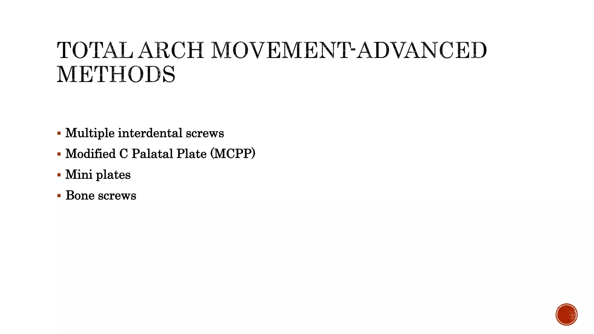 Total arch distalization in orthodontics | PPTX