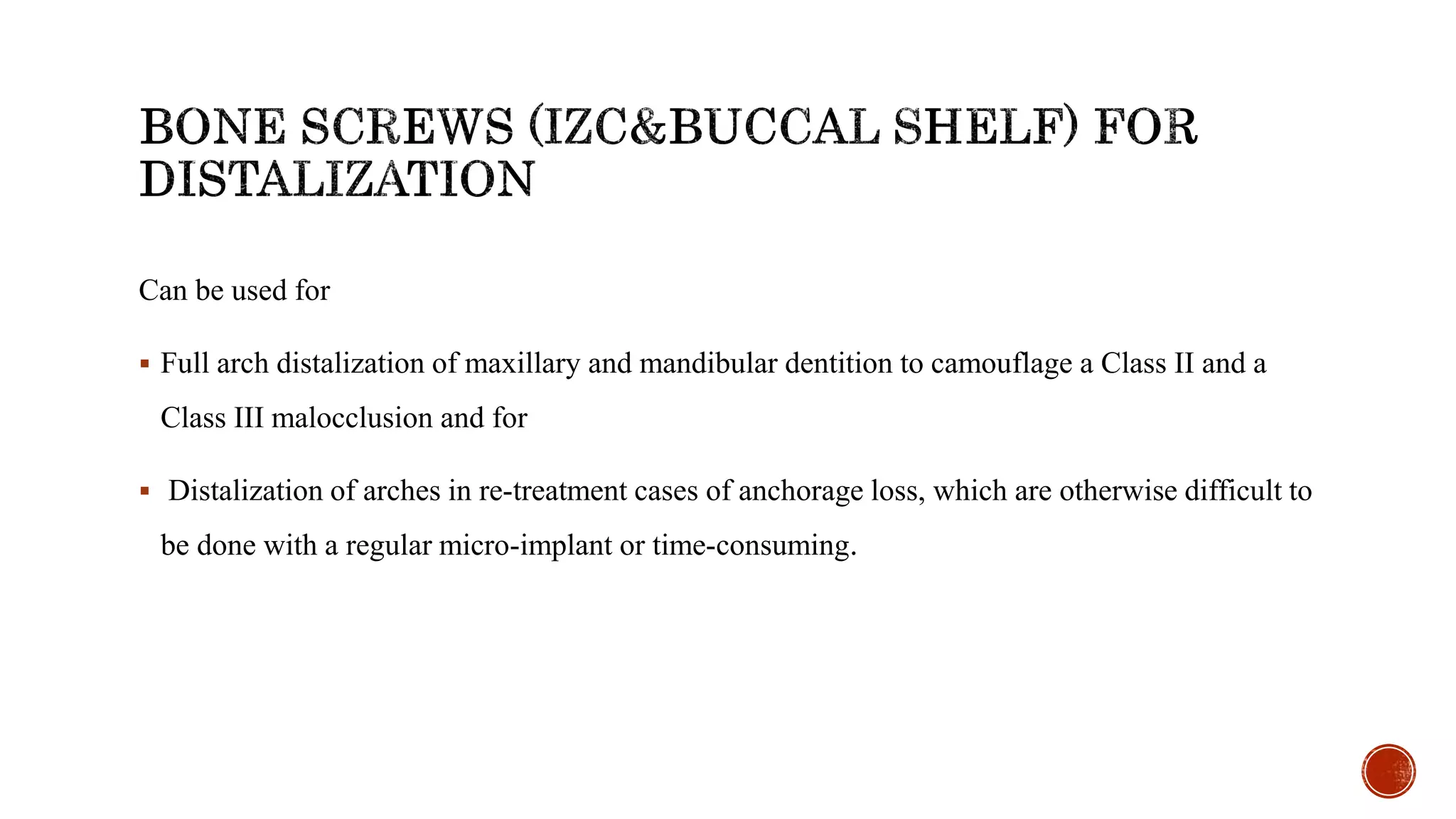 Total arch distalization in orthodontics | PPTX