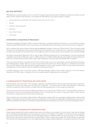 Total Bile Acids - The Importance of Fifth Generation Tests | PDF