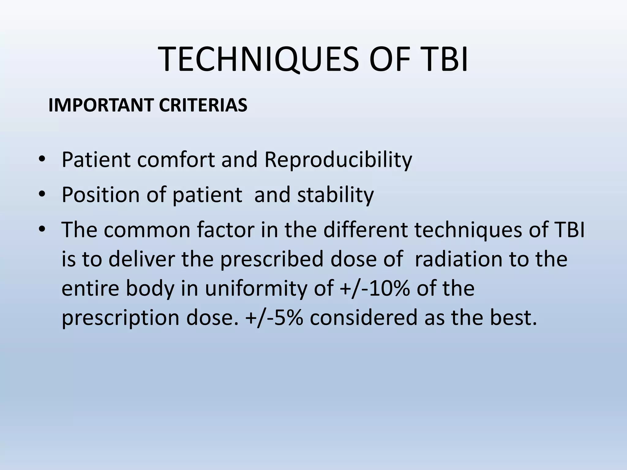 Total body irradiation | PDF