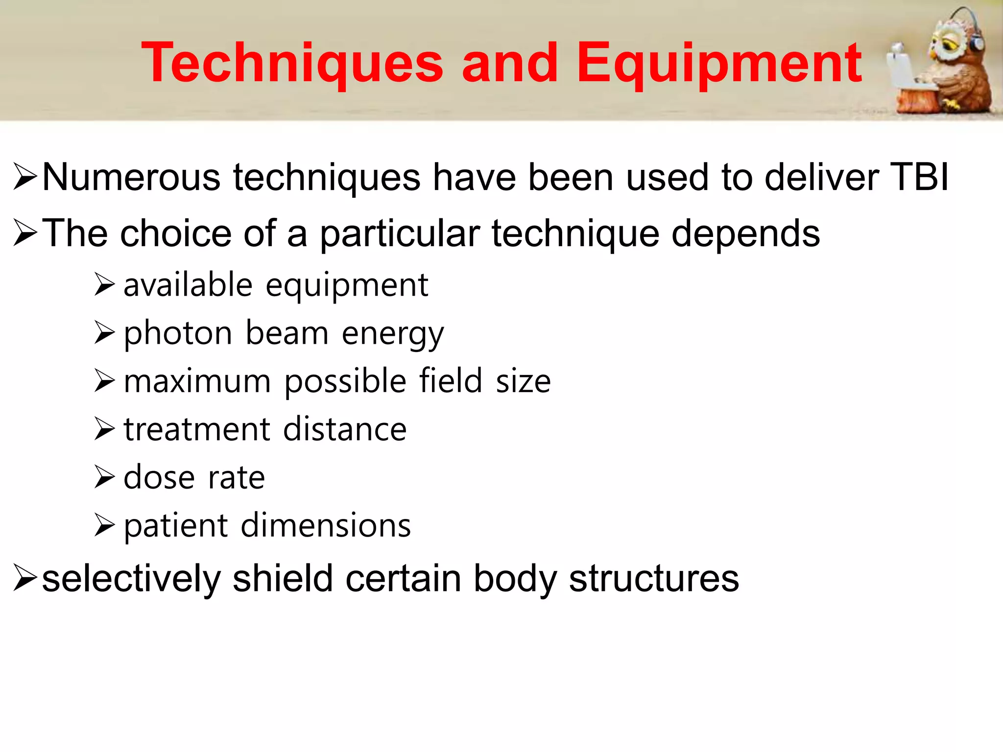 Total body irradiation | PPTX
