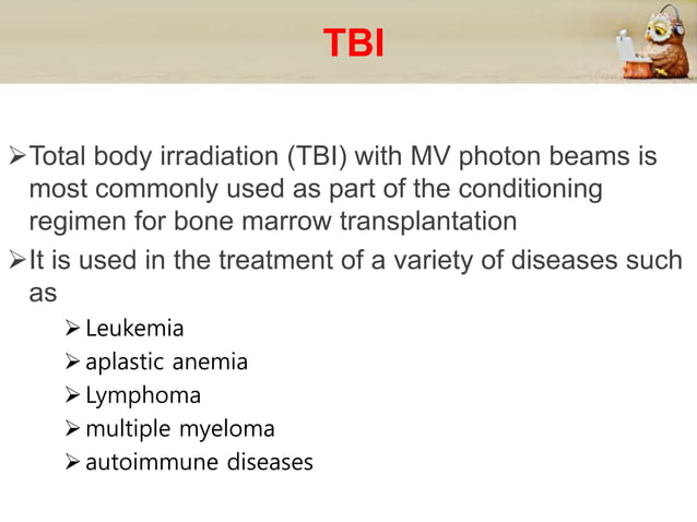 Total body irradiation | PPTX | Physical Therapy | Wellness