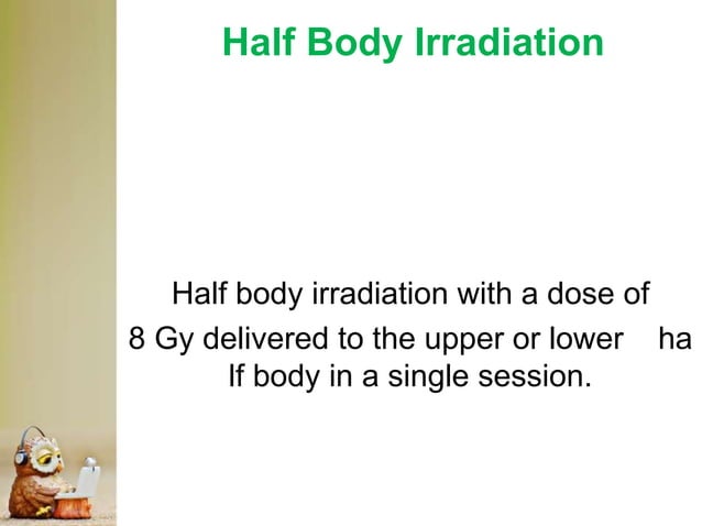 Total body irradiation | PPTX | Physical Therapy | Wellness