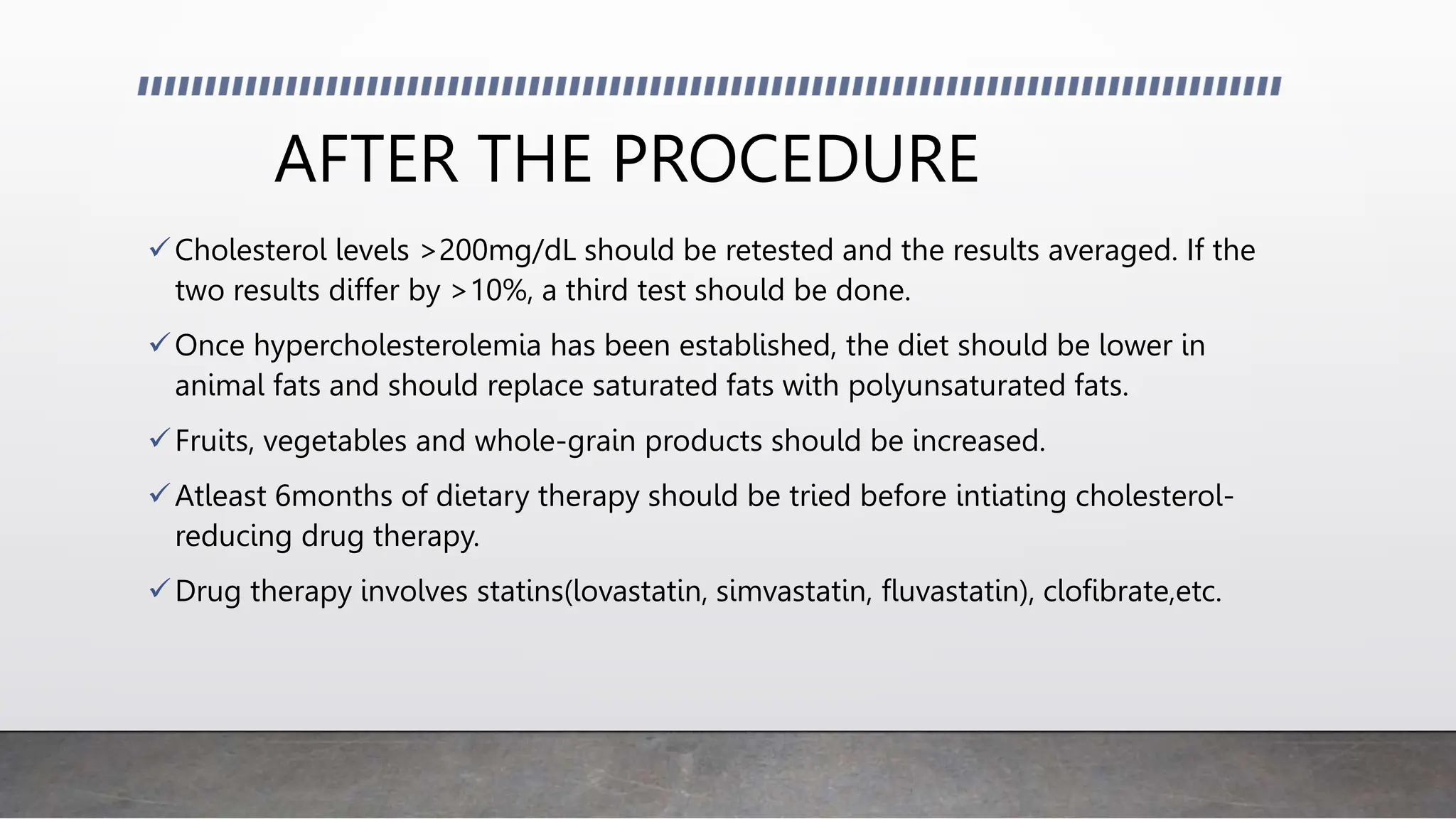 TOTAL CHOLESTEROL (lipid profile test).pptx