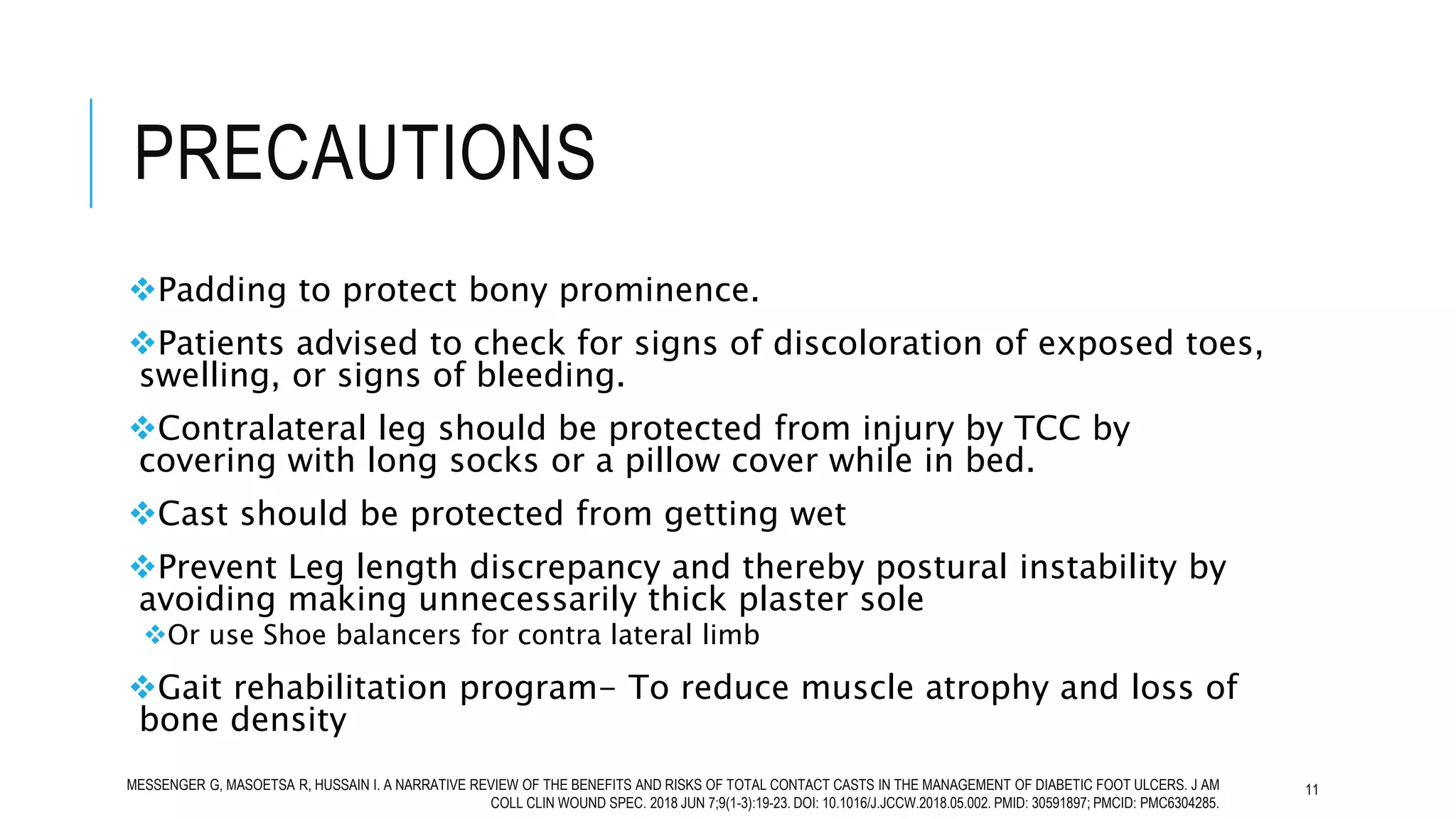 Total contact cast | PPTX